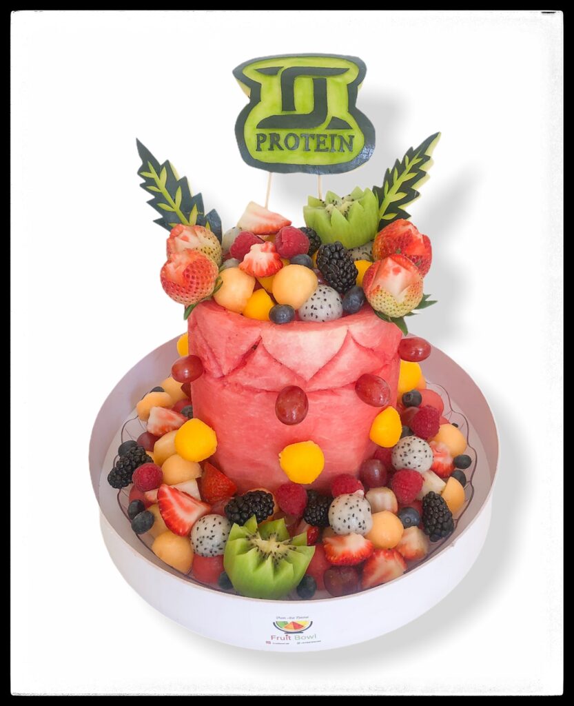 (WC 02) SCOOP OF LOVE Single Layer Cake – Fruit For Every Mood…!